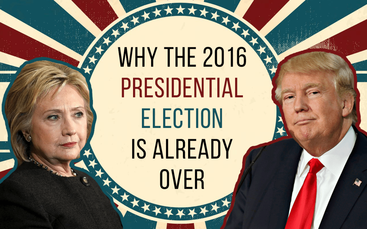 Why the 2016 Presidential Election is Already Over – i IMAGINE (blank)